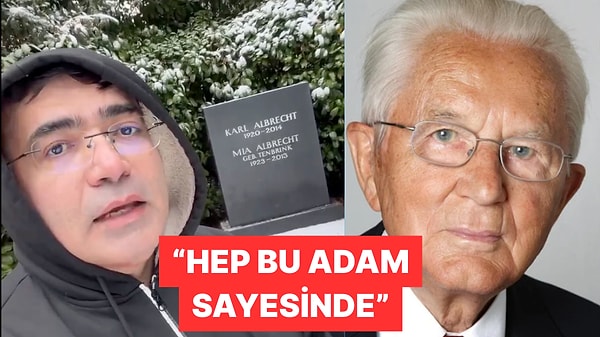 ALMANYA’DA VİCDANLI BİR ZİYARET: TÜRK İŞÇİDEN ALDI’NİN KURUCUSU KARL ...